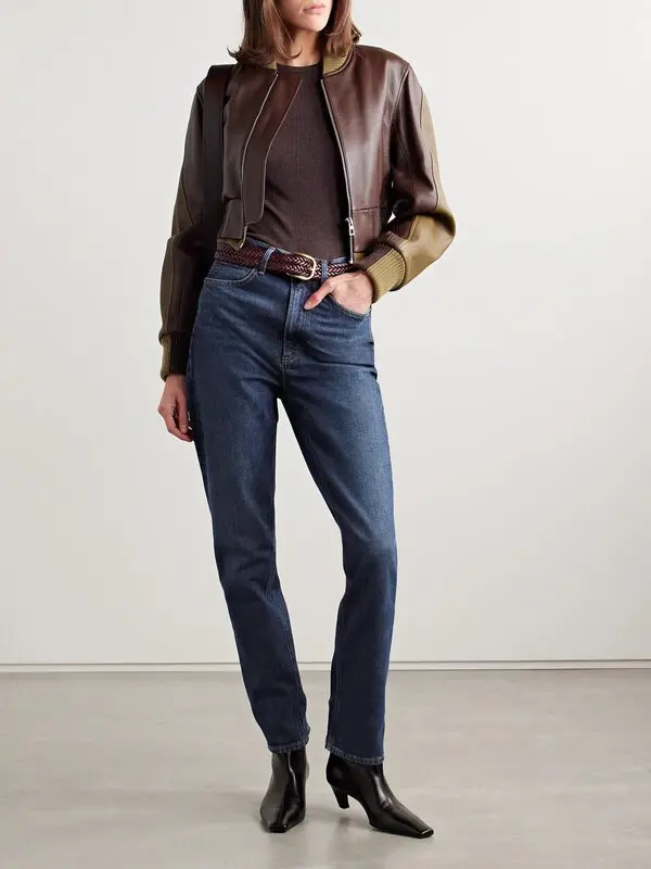 AGOLDE High Rise Stovepipe Organic Jeans