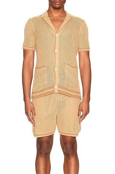 SEROYA Michael Crochet Shirt