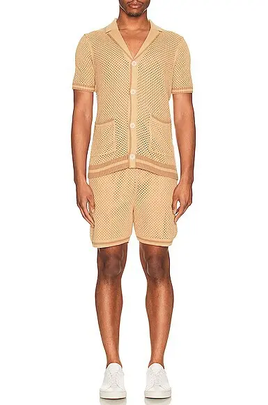 SEROYA Michael Crochet Shirt