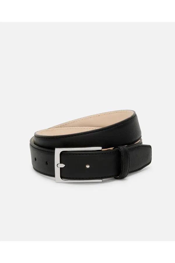 AUREUM No. 5 Leather Belt - Black