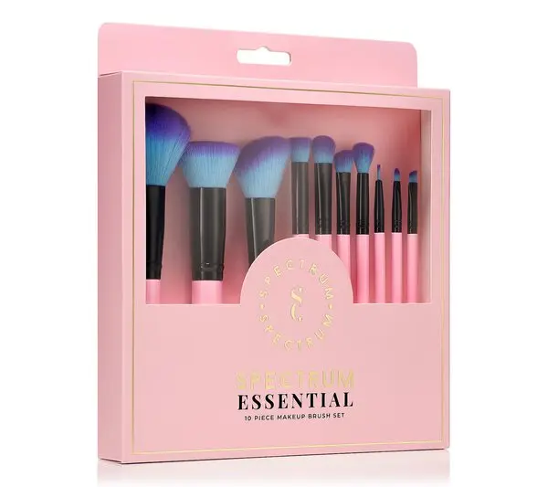 SPECTRUM Essential 10 Piece Makeup Brush Set