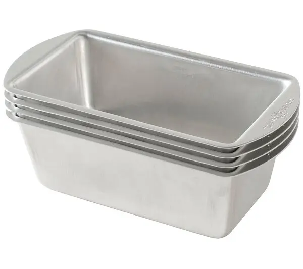 NORDICWARE Naturals Set Of 4 Mini Loaf Pans - One-color