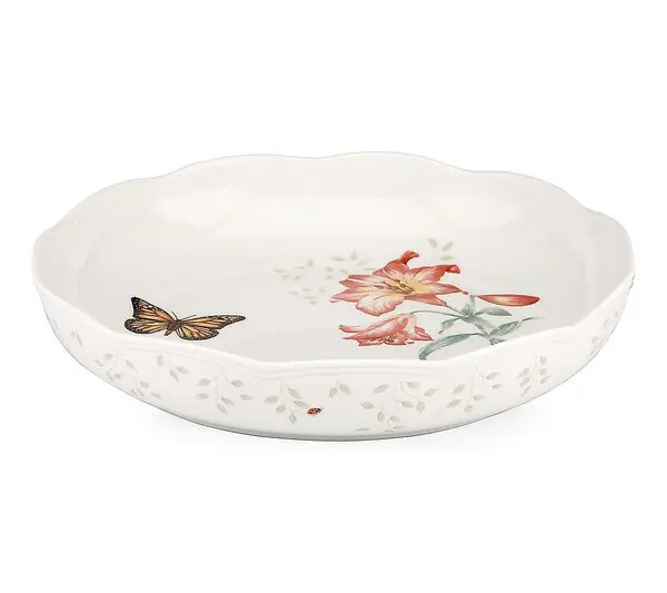 LENOX Butterfly Meadow Low Serving Bowl - One-color