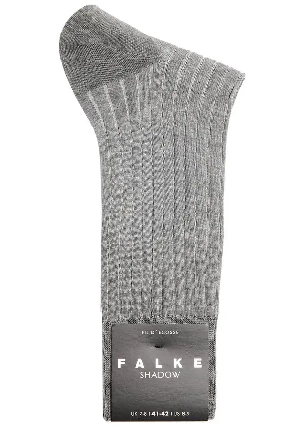 Falke Fine Shadow Ribbed Socks