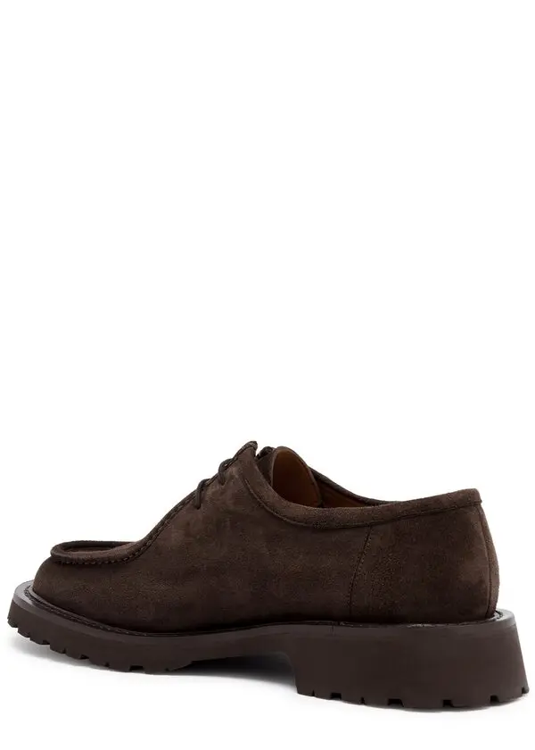 Legres Suede Derby Shoes - Brown
