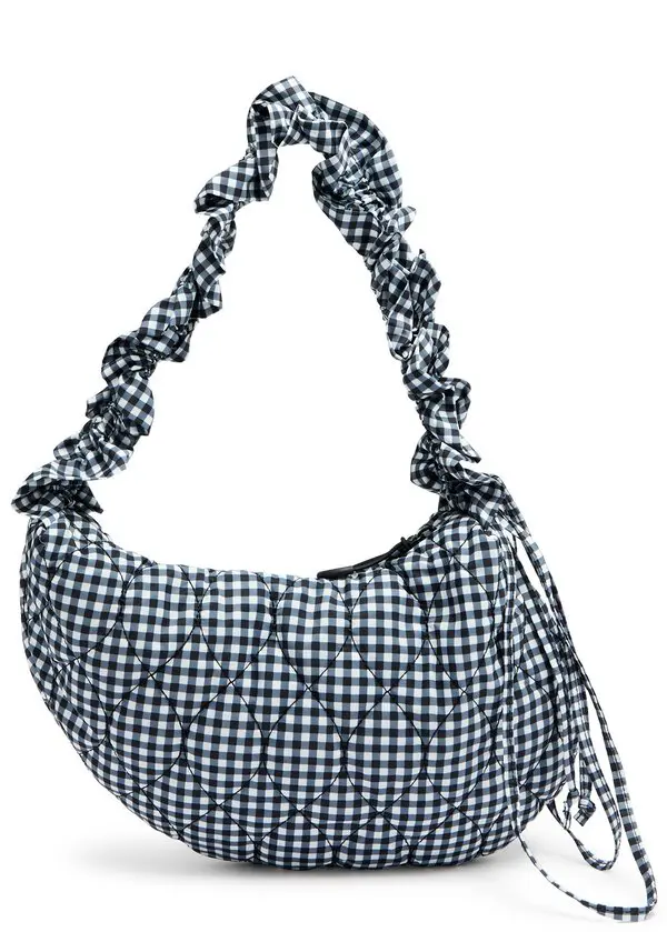 DAMSON MADDER Gingham Shoulder Bag