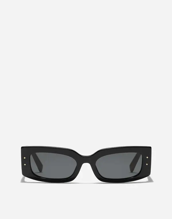 Dolce & Gabbana Dg Plaque Sunglasses - Black