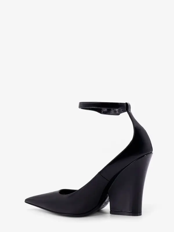Valentino Garavani Patent Leather Vlogo Décolleté With Buckle