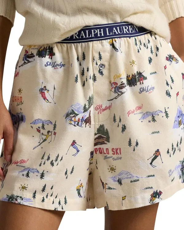 Polo Ralph Lauren Ski Graphic Boxer Shorts - Ski Slopes