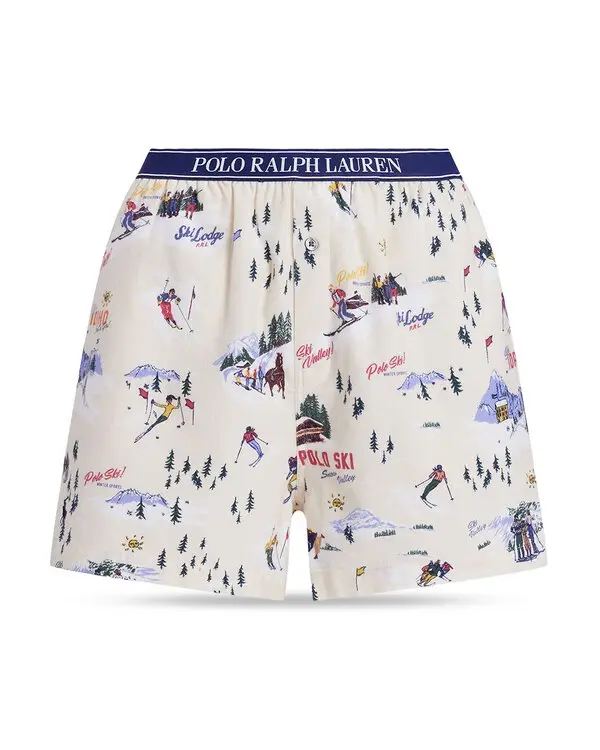 Polo Ralph Lauren Ski Graphic Boxer Shorts - Ski Slopes