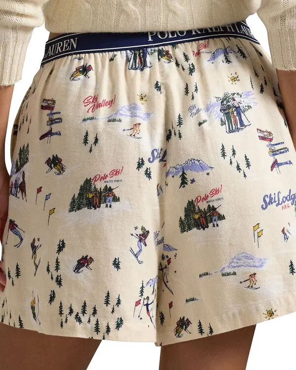 Polo Ralph Lauren Ski Graphic Boxer Shorts - Ski Slopes