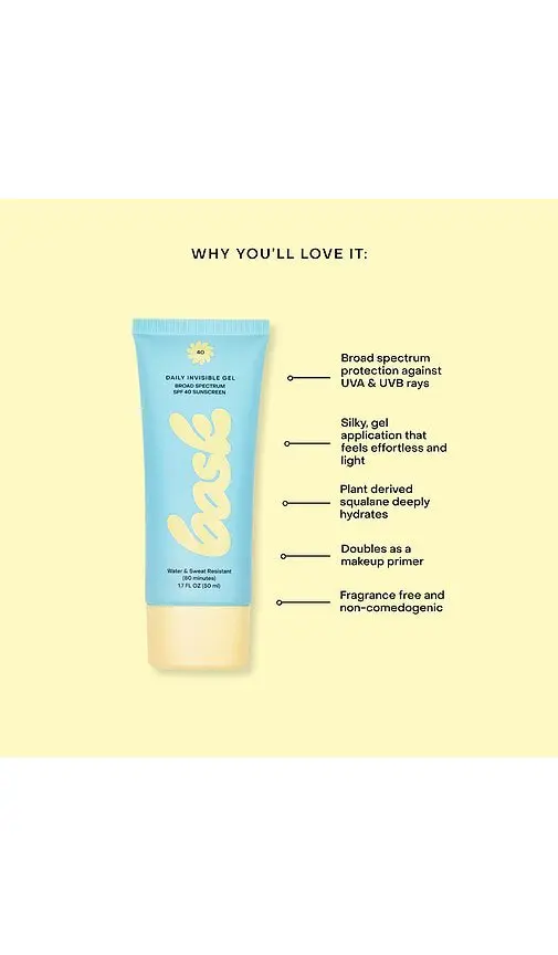 BASK Daily Invisible Gel Spf 40