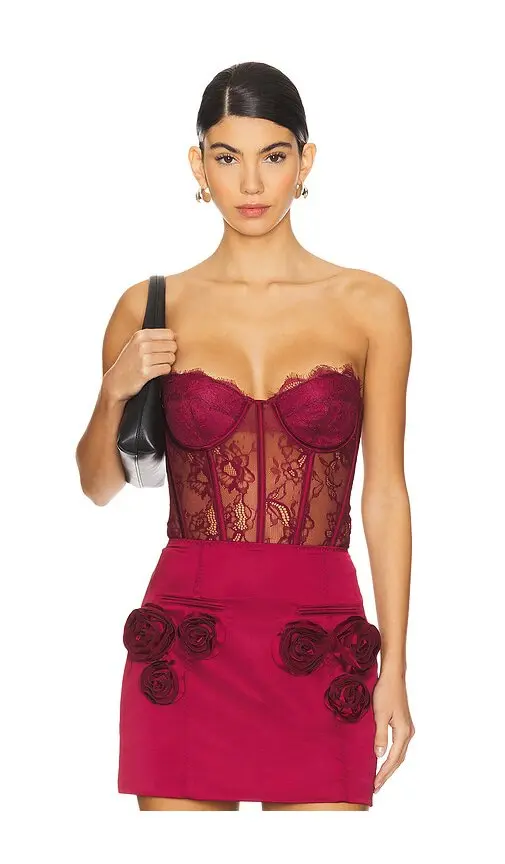 Retrofete Otto Bodysuit - Mulberry