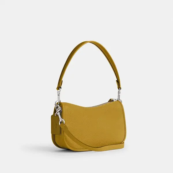 COACH Disney X Swinger Bag In Regenerative Leather With Mickey Mouse And Friends