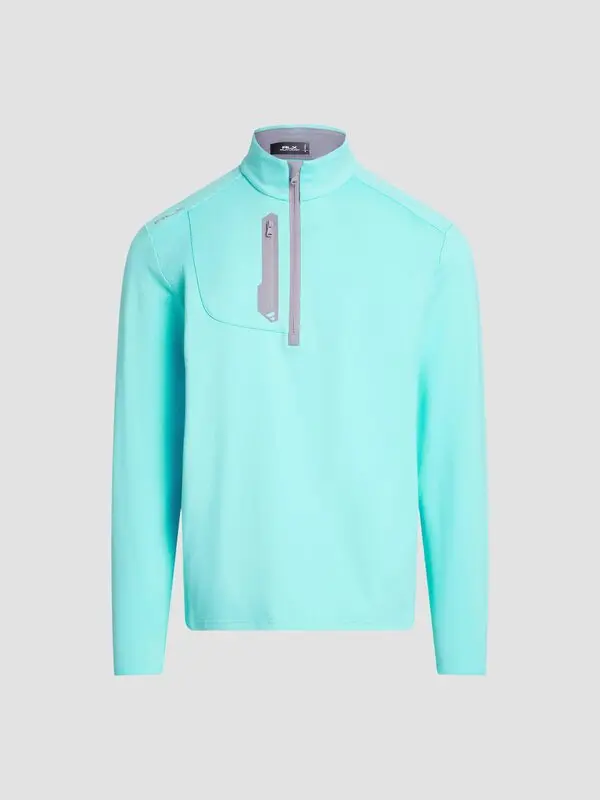 Rlx Ralph Lauren Supersmooth Jersey Zip Jacket - Light Mint