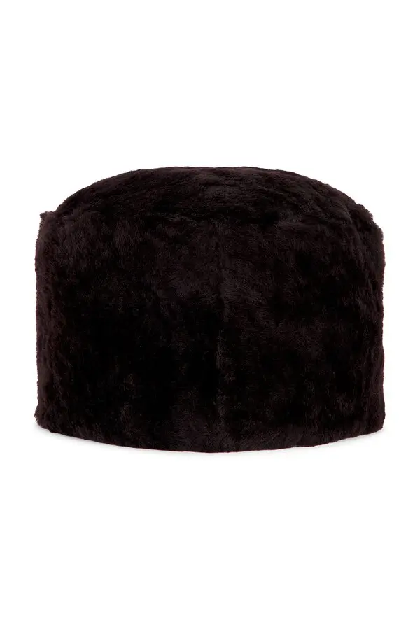 TOTÊME - Shearling Pillbox Hat