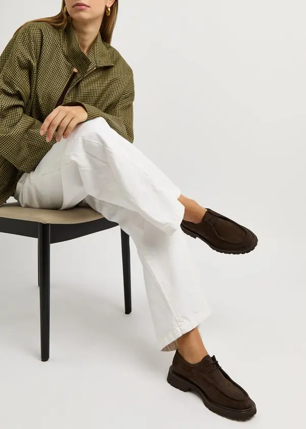 Legres Suede Derby Shoes