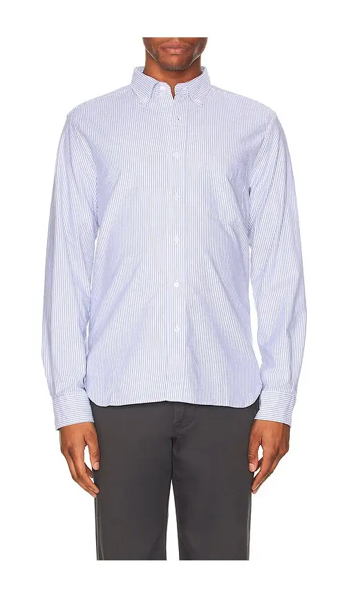 BEAMS B.d Oxford Candy Stripe In . Also