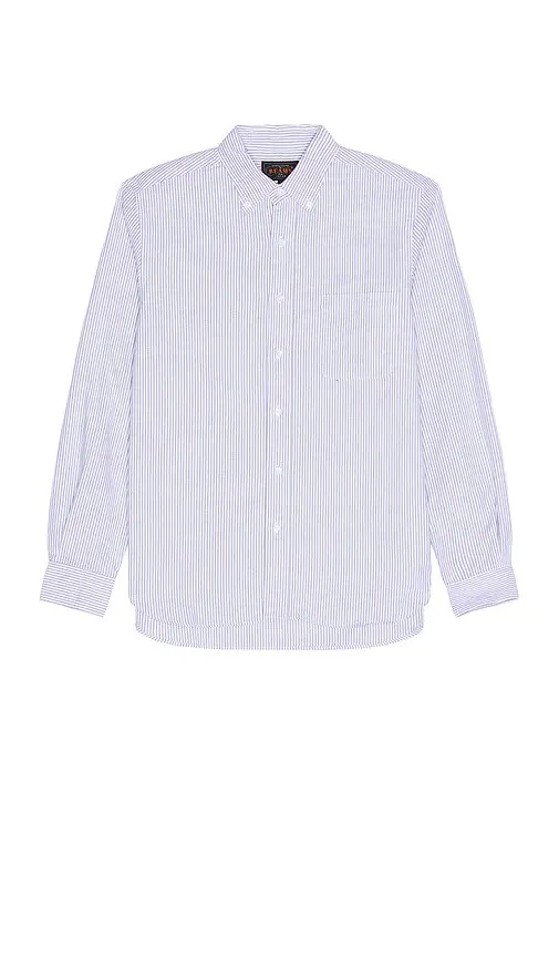 BEAMS B.d Oxford Candy Stripe In . Also