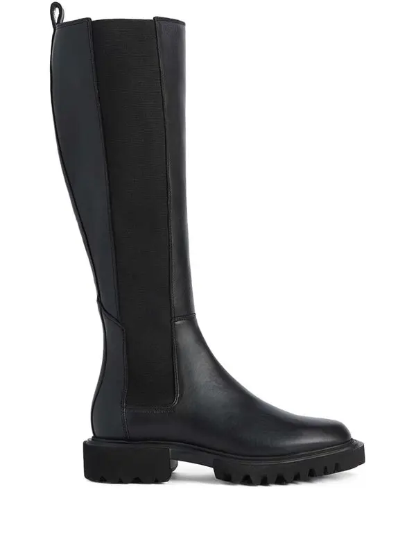 ALLSAINTS Maeve Leather Boots - Black