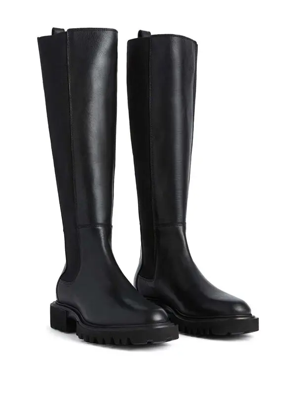 ALLSAINTS Maeve Leather Boots - Black
