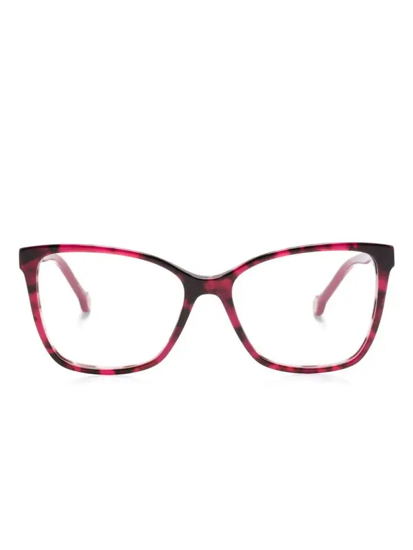 Carolina Herrera Square-frame Glasses - Pink