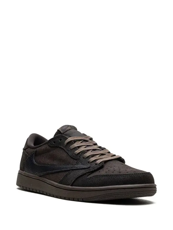 JORDAN X Travis Scott Air 1 Low Sneakers - Brown