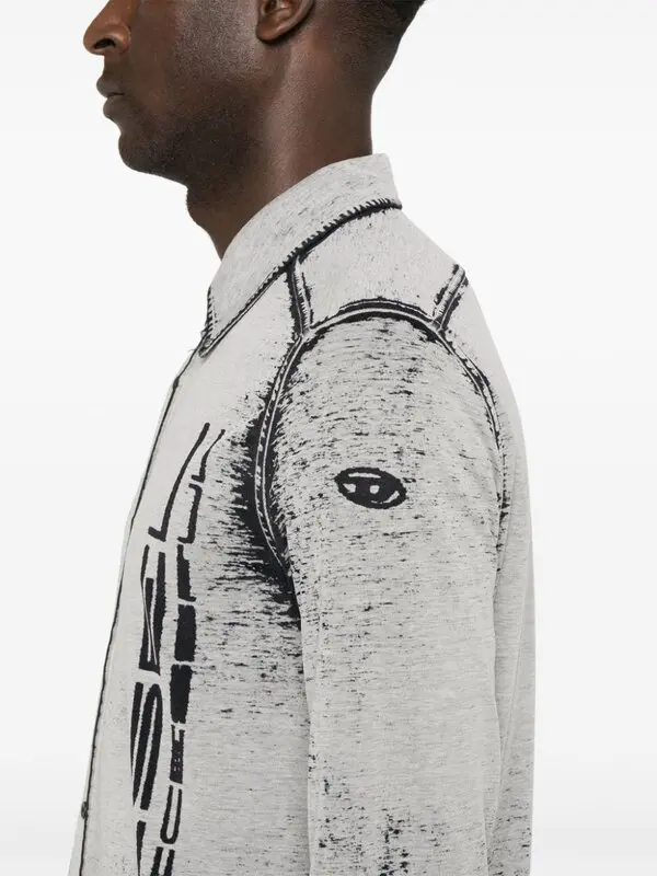 DIESEL® Abstract-print Shirt