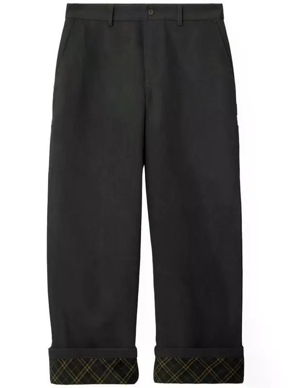 Burberry Cotton Carpenter Trousers - Grey