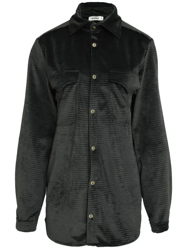 AMIR SLAMA Corduroy Shirt
