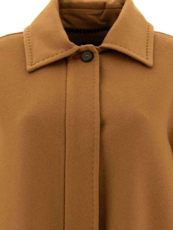 Max Mara Oversize Cashmere Coat - Brown