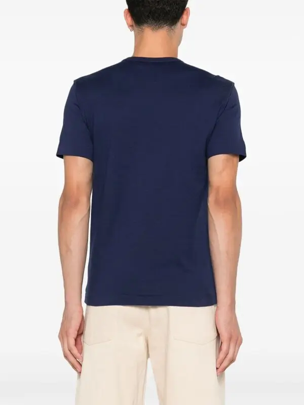 Play Comme Des Garcon Heart-patch T-shirt
