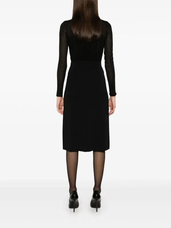 Elisabetta Franchi Herringbone Bodysuit