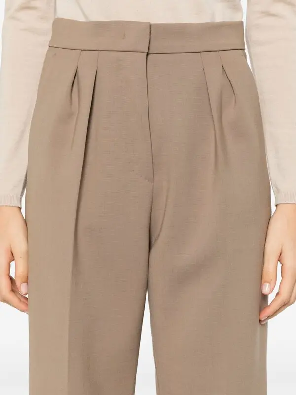 Max Mara Verbano Trousers - Brown