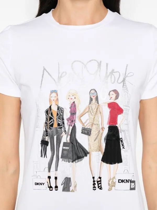 Dkny City-print T-shirt