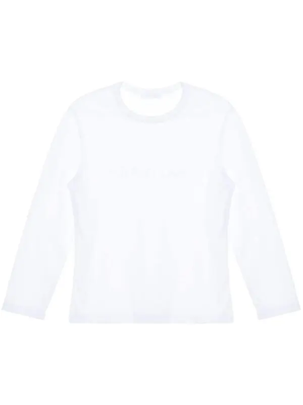 Helmut Lang Logo-embroidered T-shirt
