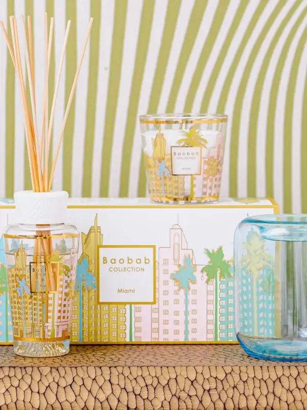 BAOBAB COLLECTION My First Baobab Miami Candle And Diffuser Set