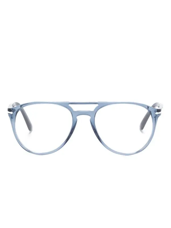 Persol Pilot-frame Glasses - Blue