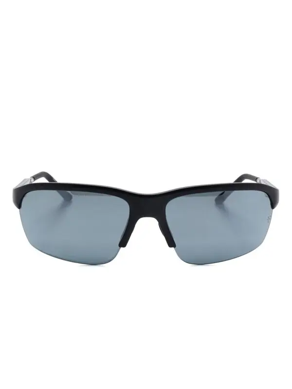 Oliver Spencer R-6 Sunglasses - Black