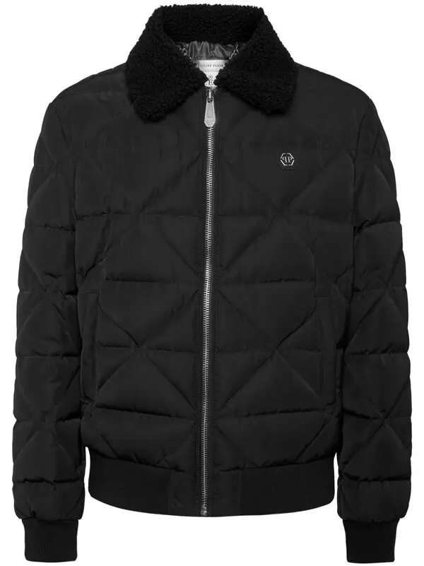 Philipp Plein Shearling Padded Jacket