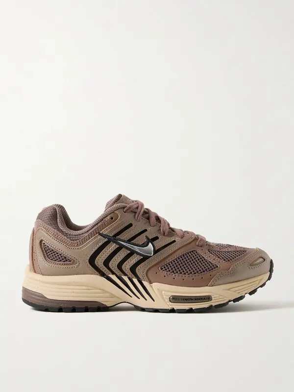 Nike Air Pegasus 2005 C.o.r. Leather And Mesh Sneakers - Neutrals