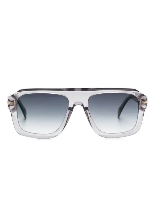 DB EYEWEAR BY DAVID BECKHAM Transparent-frame Sunglasses - Grey