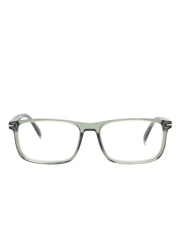 DB EYEWEAR BY DAVID BECKHAM Rectangle-frame Glasses - Green