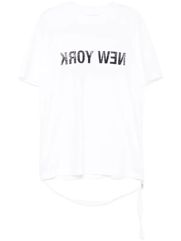 Helmut Lang New York Seatbelt T-shirt - White