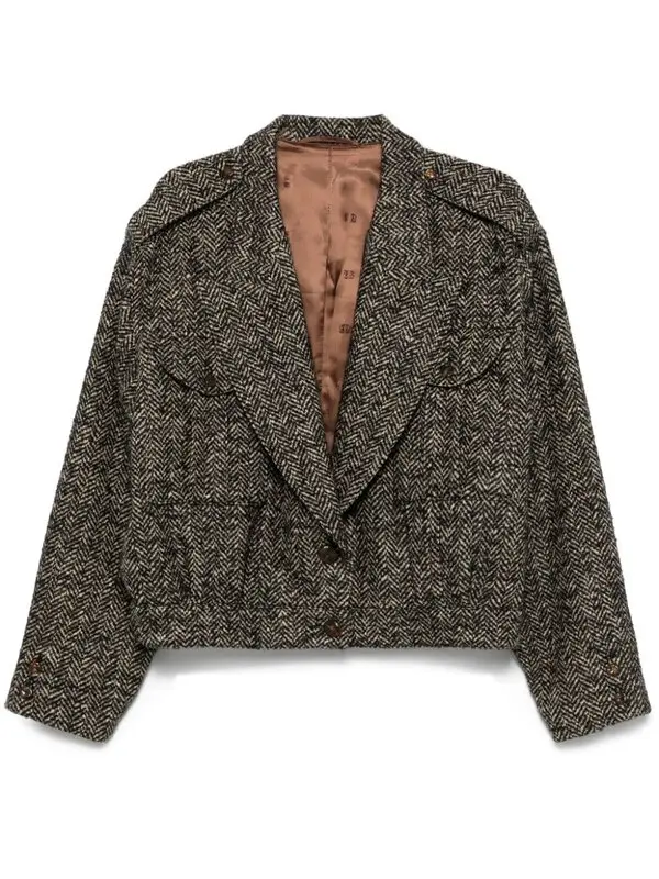BLAZÉ MILANO Popoff Herringbone Jacket
