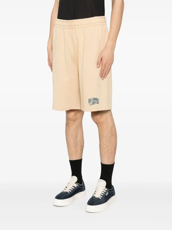 BILLIONAIRE BOYS CLUB Logo-print Jersey Shorts - Neutrals