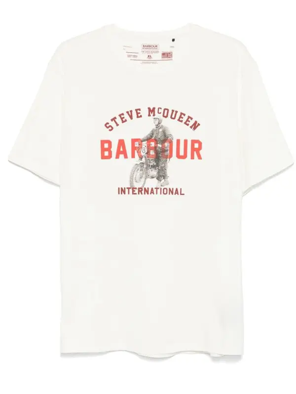 BARBOUR INTERNATIONAL Speedway T-shirt - White