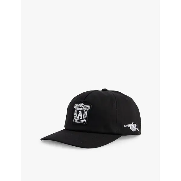 Aries X Arsenal Temple Cotton Baseball Cap 1size - Black