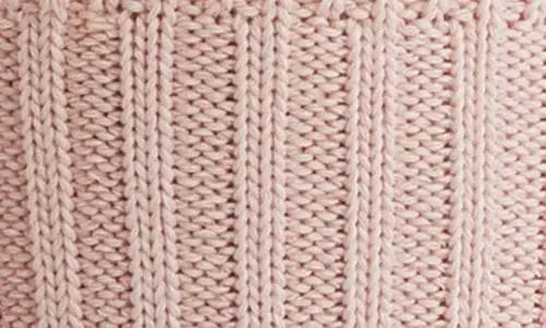 CASA CLARA Ribbed Cotton-blend Crew Socks - Blush