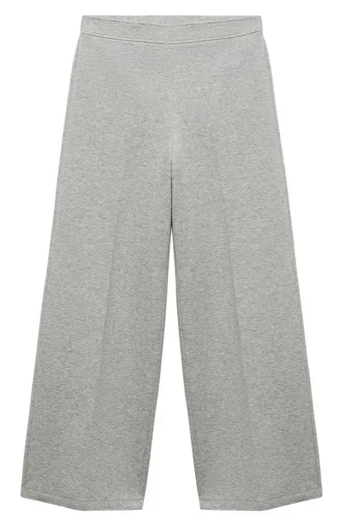 Mango High-waist Wide-leg Pants